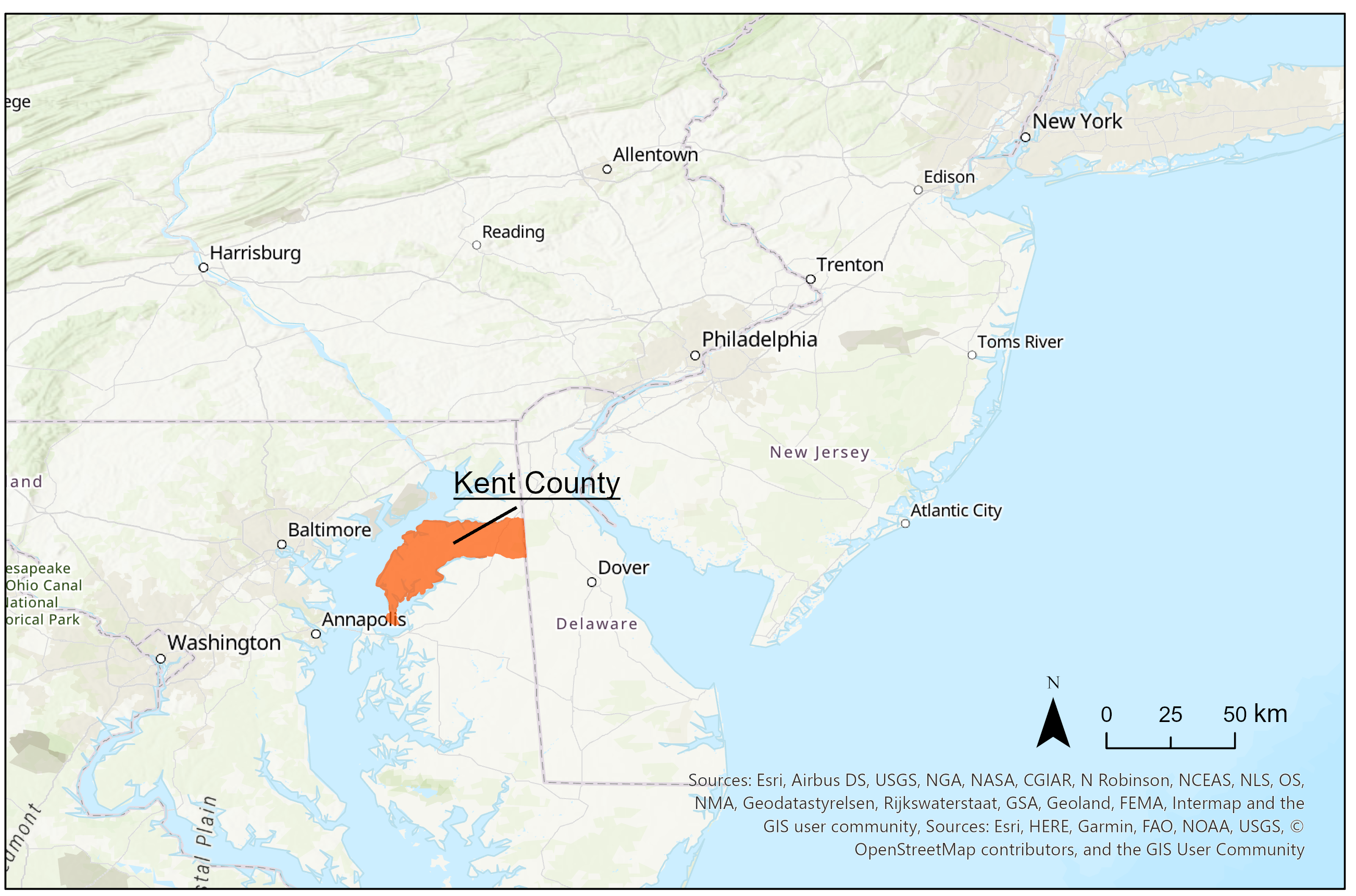 Map examples – know your space